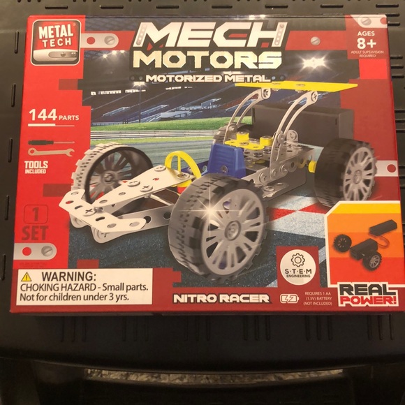 Metal Tech | Toys | Omg Build Your Own Motorized Metal Nitro Racer ...